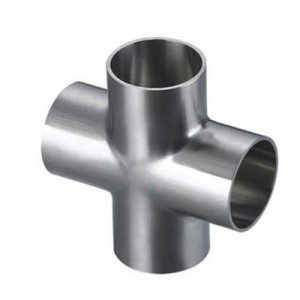 Sanitary Weld Cross | Sanitary Butt-Weld Fittings Cross
