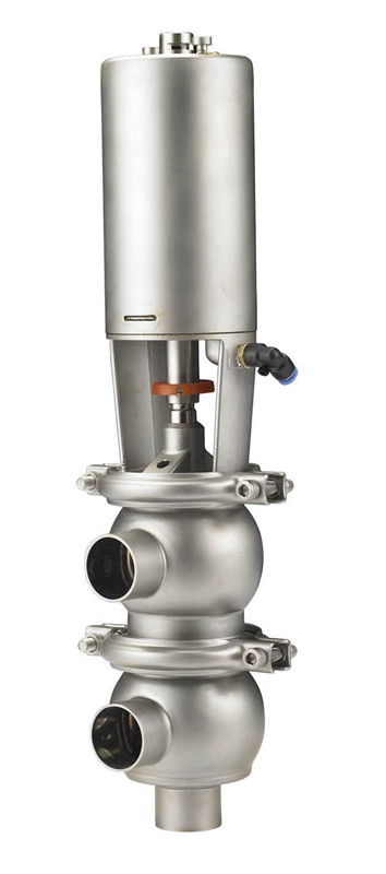 Sanitary Diverter Valve | 3 Way Flow Diversion Valve